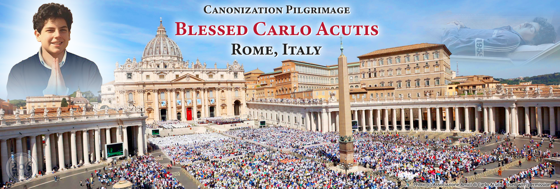 Canonization of Blessed Carlo Acutis Rome Pilgrimage